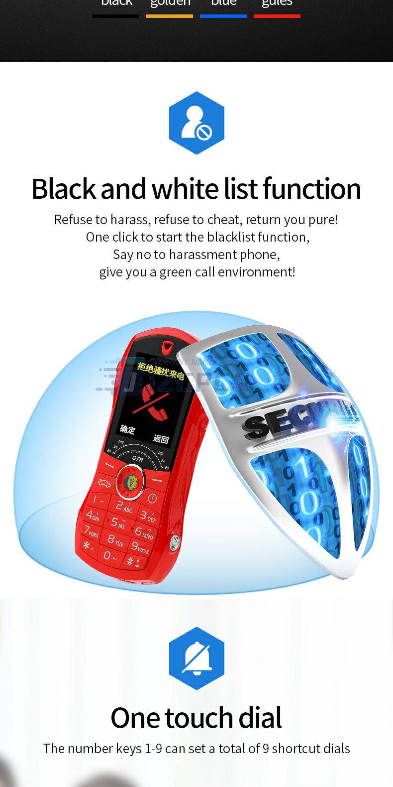 Mini Car Shape Children Mobile Phone Low Price Metal Cover Rugged Solid ...