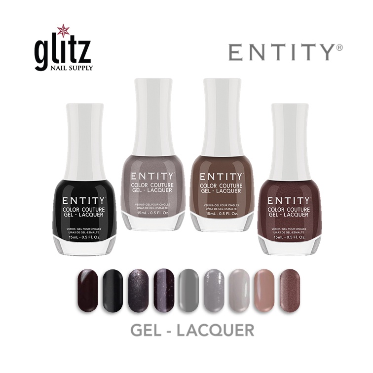 ENTITY Nail Lacquer Dark Brown Black Grey Colors (15ml) | Shopee Malaysia
