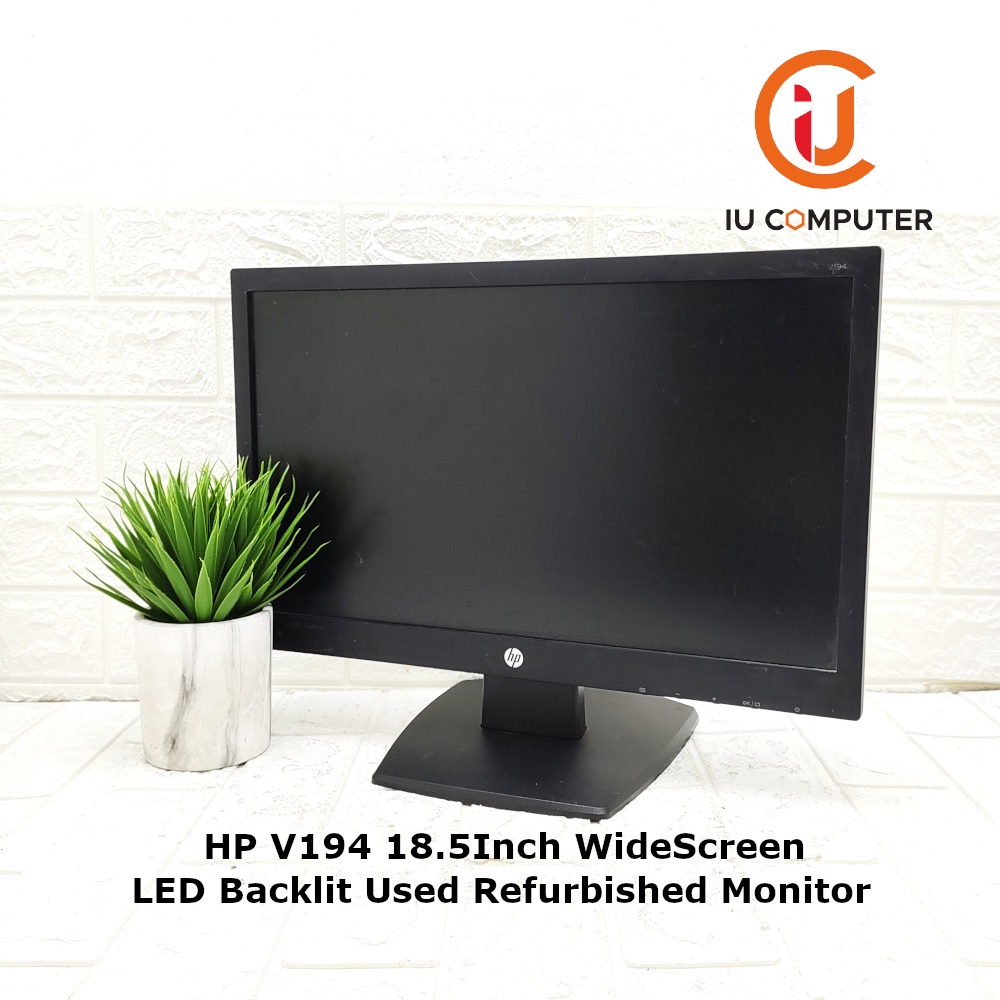 HP V194 18.5 INCH TN PANEL LED BACKLIGHT WIDESCREEN USED REFURBISHED ...