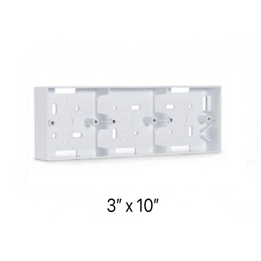 PVC NUT BOX 3X3 / 3X6 / 3X7 / 3X10 / 3X12 SURFACE/CONCEAL SWITCH SOCKET ...