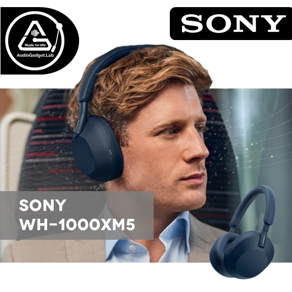 Sony WH-1000XM5 / WH1000XM5 Wireless Bluetooth Over the Ear Active Noise Cancelling Headphones ...