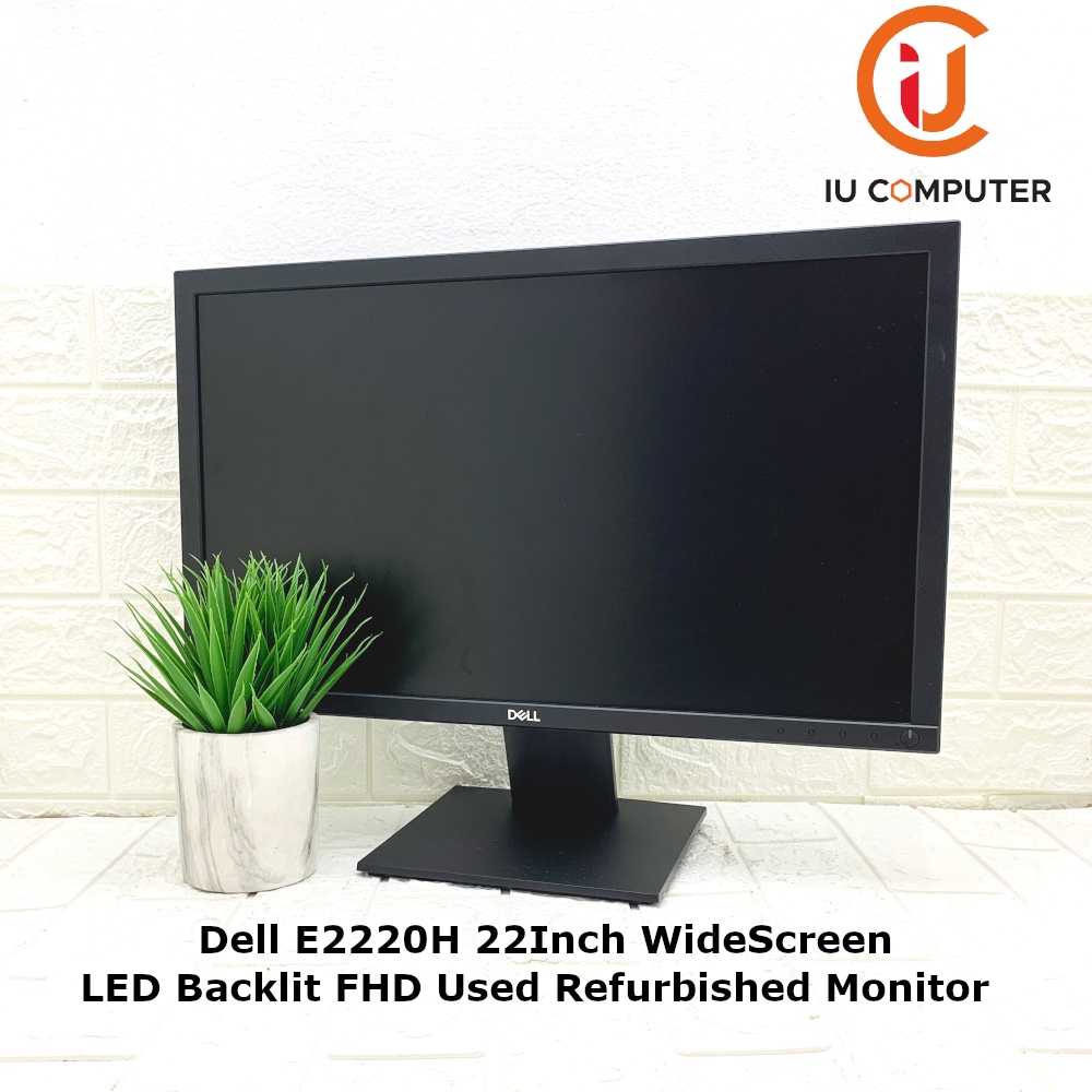 DELL E2220H 22 INCH WIDESCREEN LED BACKLIT FHD USED REFURBISHED MONITOR ...