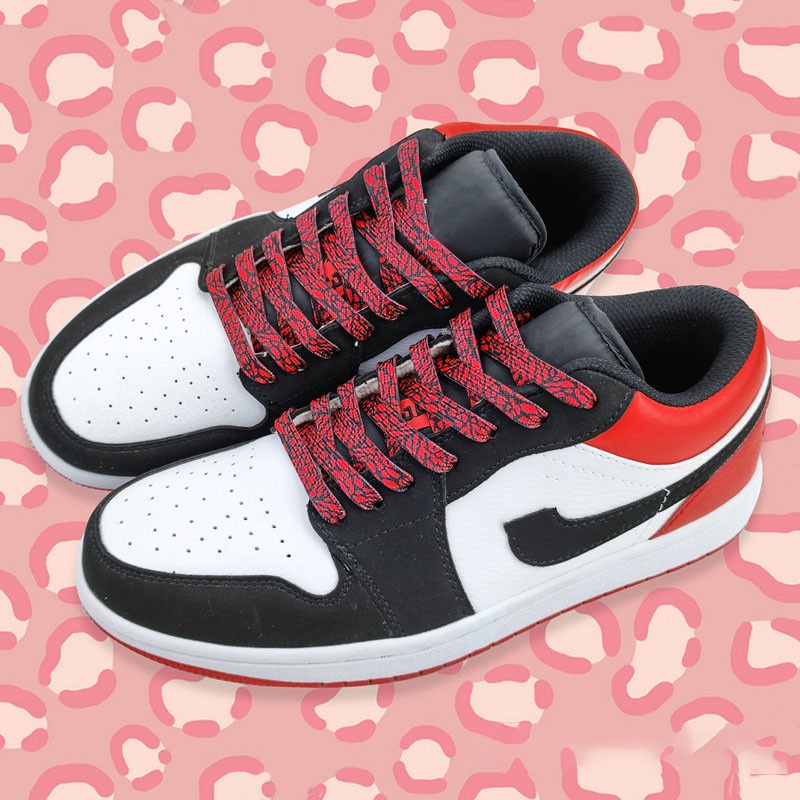 Shoelaces for Shoes Burst Crack Texture Rope Flat Leopard Print ...