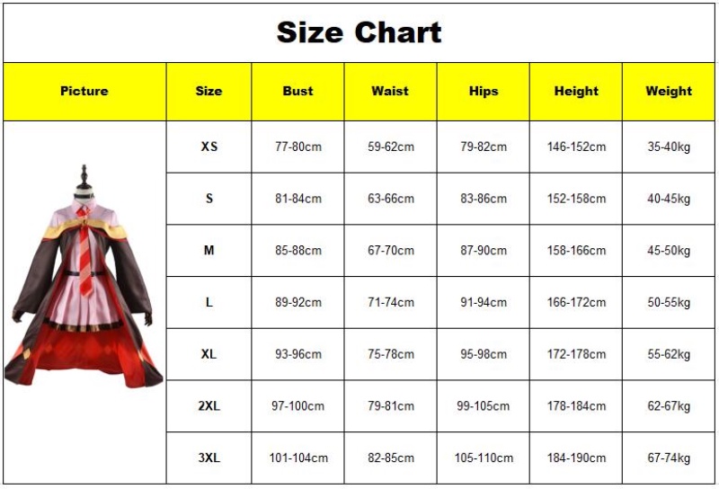 Megumin Cosplay Costume Wig KonoSuba Anime Chomusuke Witch Uniform ...