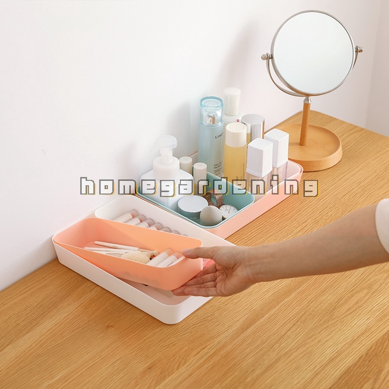 Drawer Partition Kitchen Cutlery Small Box Rectangular Plastic ...