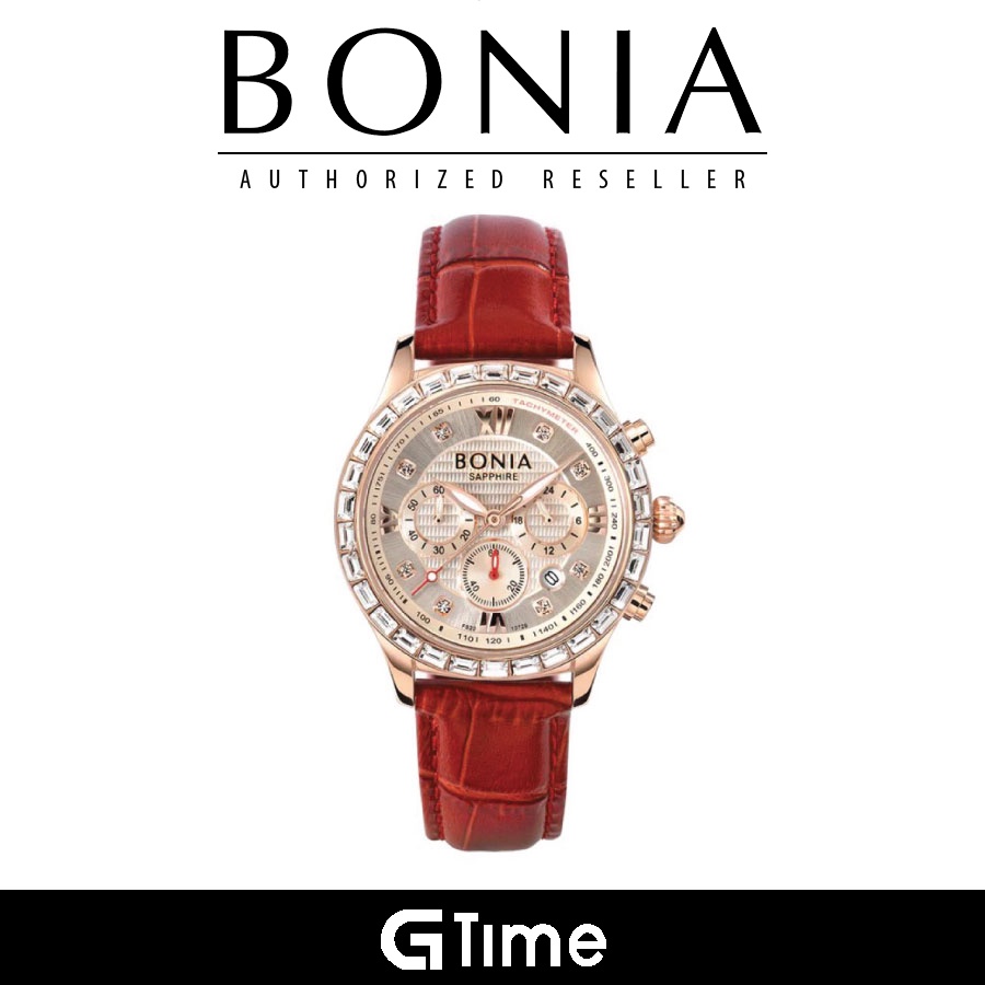 [Official Warranty] Bonia BNB10729-2523S Women's Chronograph 36Mm ...