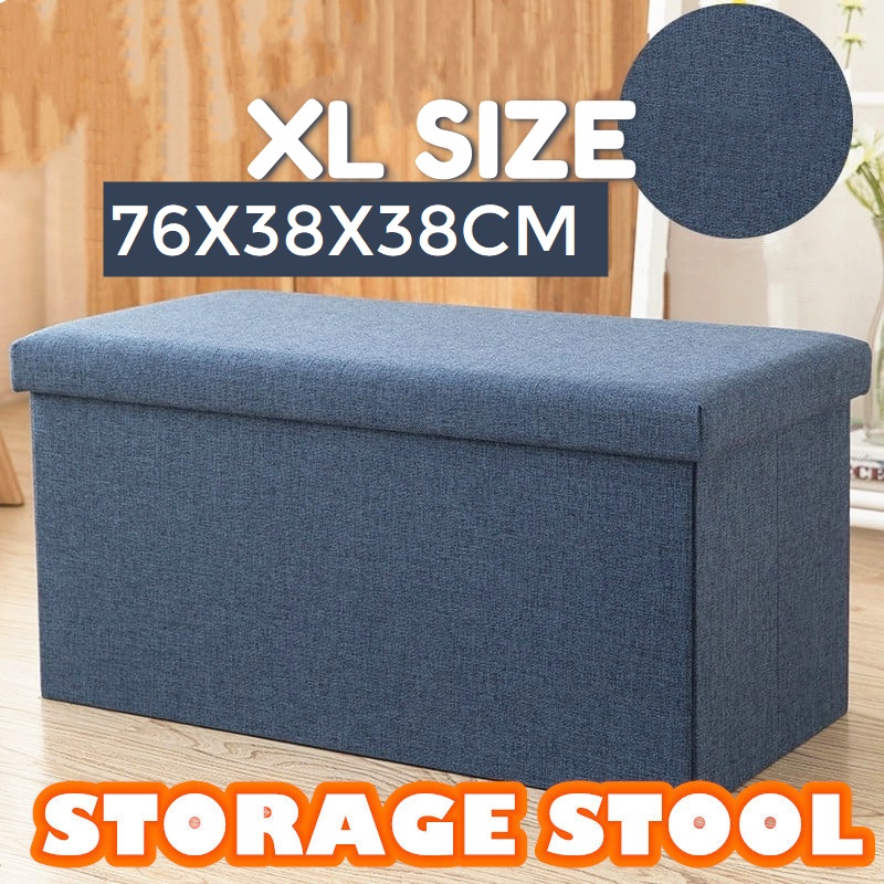 (1 PCS) XL SIZE Multifunction Folding Fabric Furniture Chair Stool ...
