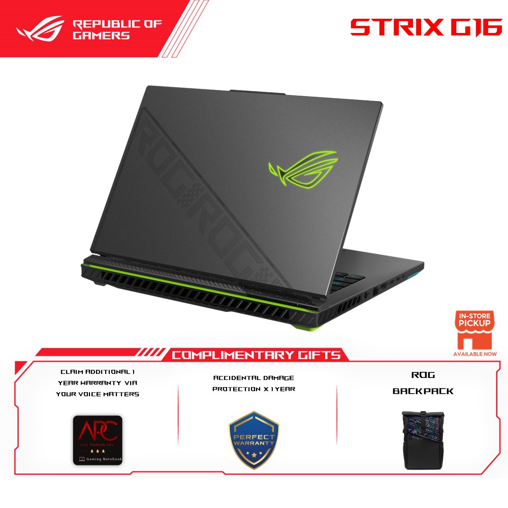 Asus ROG Strix G16 G614J-IN4178WG / G614J-VN3145W Gaming Notebook (16 ...