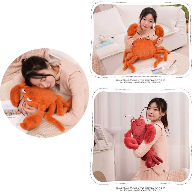 45cm JellyCat Crawfish Shelton Skin Shrimp Crab Plush Doll Kids Babys ...