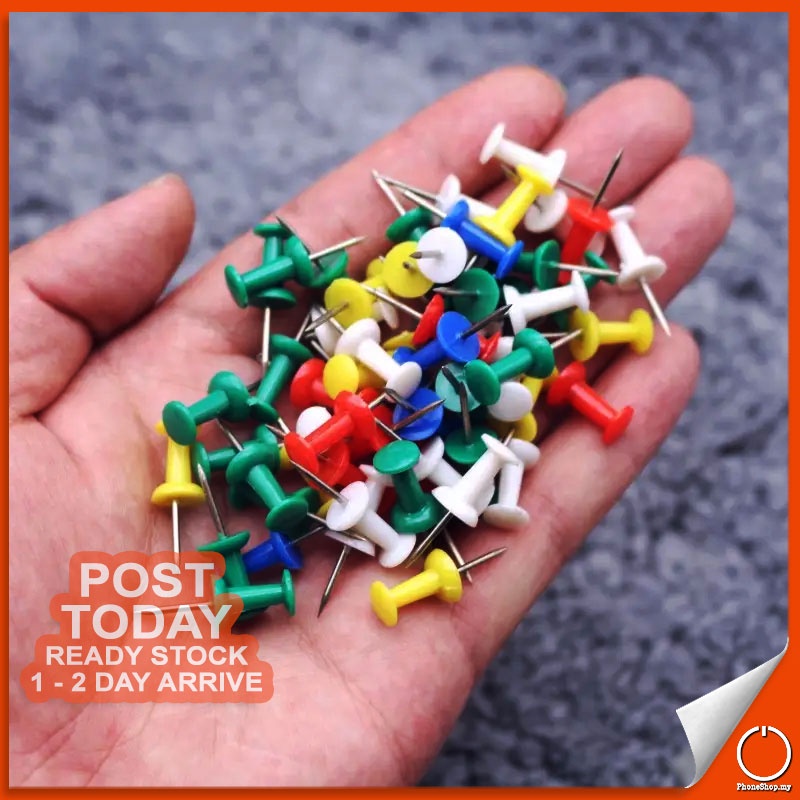 𝐇𝐀𝐍𝐃𝐘 𝐆𝐑𝐈𝐏 Bulletin Board Thumb Tack Memo Photos Push Pin School Office ...