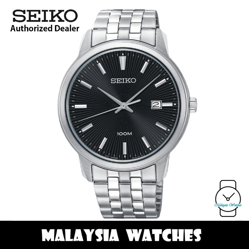 Seiko Neo Classic SUR261P1 Quartz Analog Hardlex Crystal Glass ...