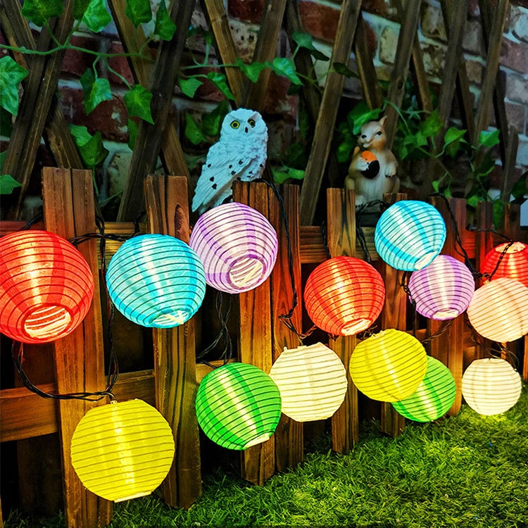 2024 DIY Solar Lantern Fairy Lights Festival Lanterns Outdoor ...