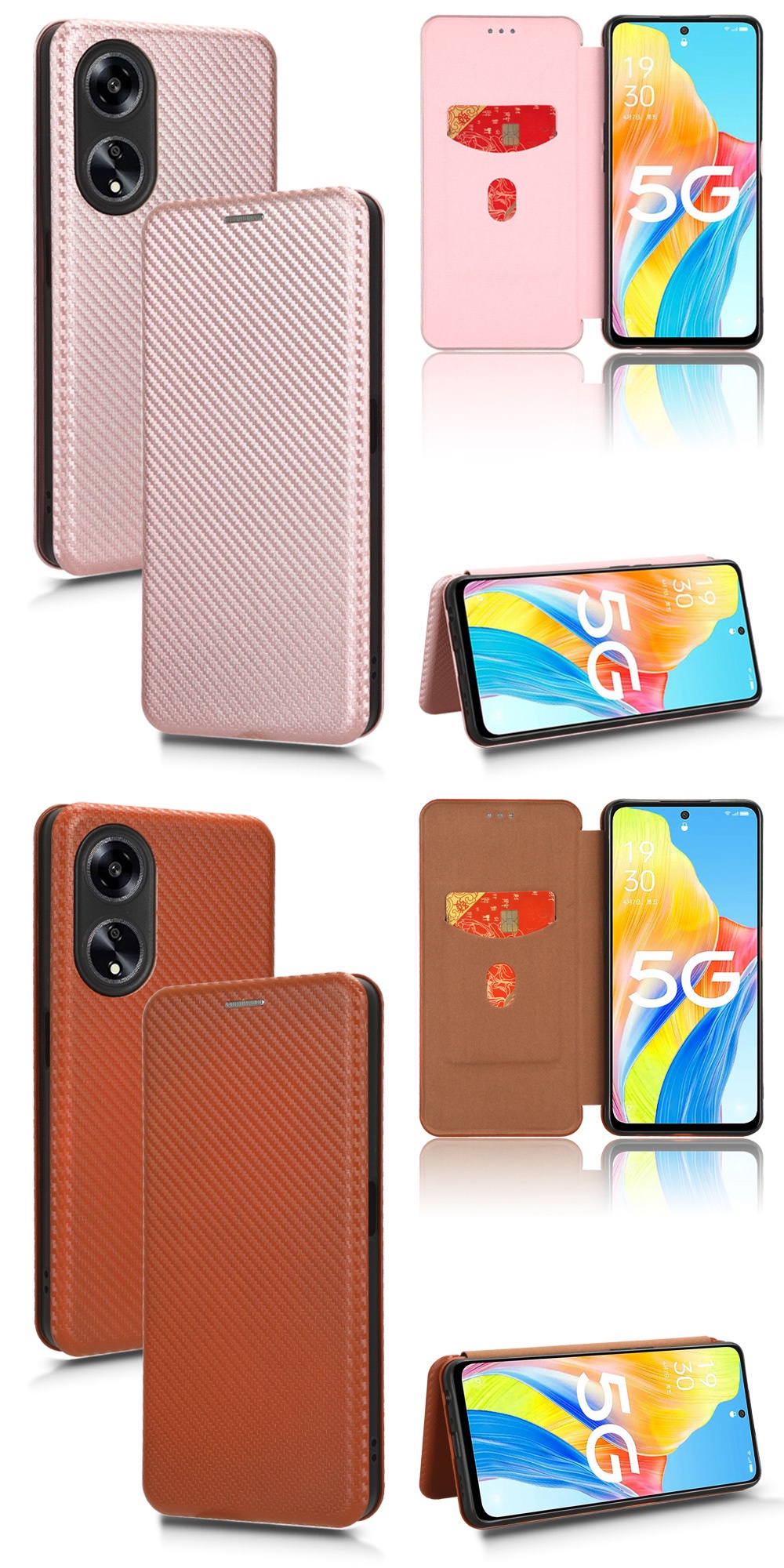 Flip Case for Realme 14x 14 13 13+ 12x 12+ 12 Pro+ 11x 11 Pro Plus 5G ...