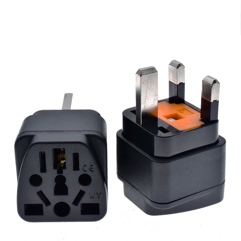 Portable Fused Malaysia Socket Converter Universal Travel 3 Pin Adapter ...
