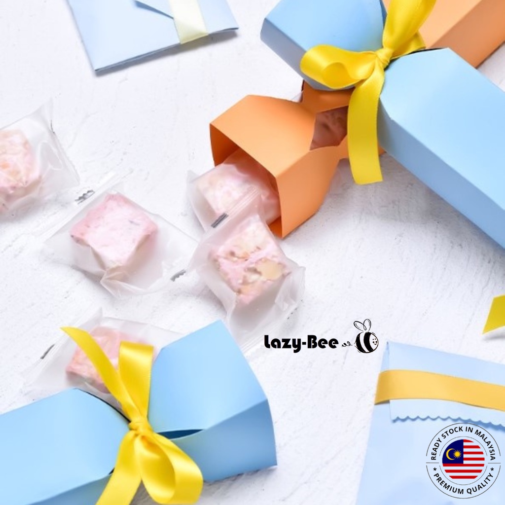 LAZY BEE 100 yards Yellow Gold Premium Double Face Satin Ribbon ...