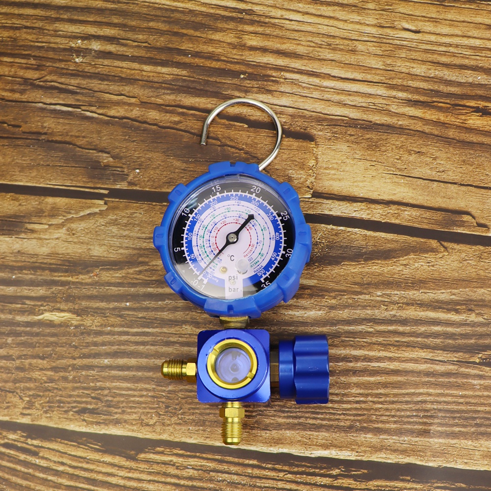 For R410A R22 R134a R404A Air Condition Gauge Refrigerants Manifold ...