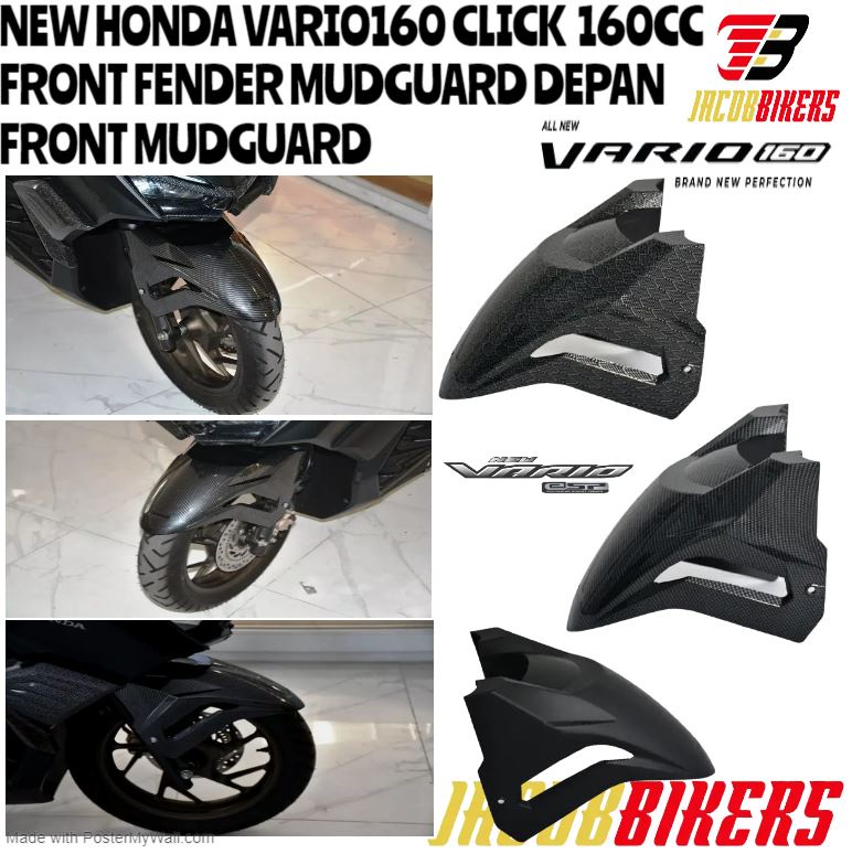 NEWS HONDA VARIO 160 CLICK 160 FRONT FENDER MUDGUARD DEPAN FRONT ...