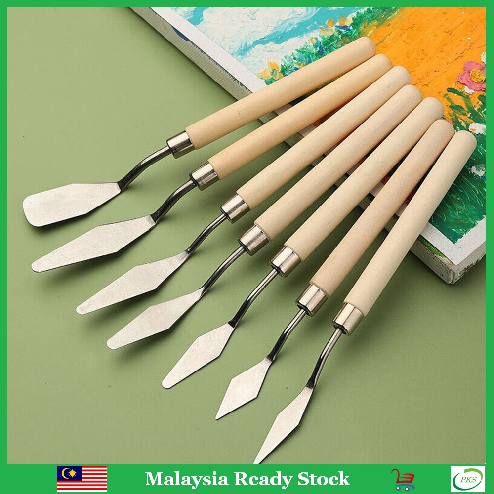 Palette Knife Set Scraper Spatula For Artist Oil Acrylic Paint Canvas ...