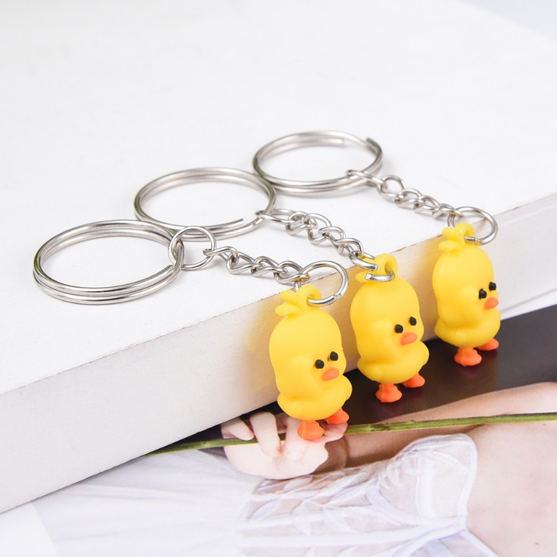 [ Featured ] Happy Duckling couple Doll Keychain / Cute Duck Doll Car ...