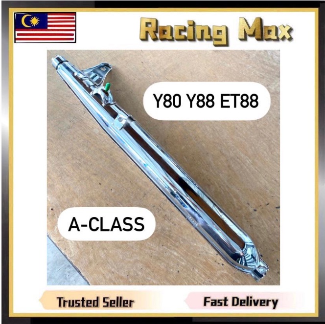 (A-CLASS) YAMAHA Y88 ET80 Y80 EXHAUST COMPLETE SET WITH EXHAUST NUT ...