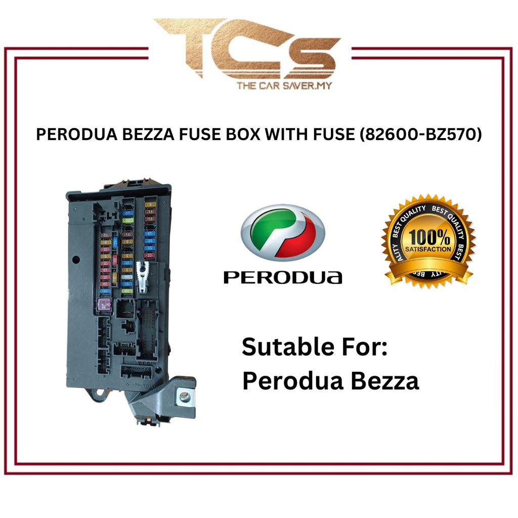 PERODUA BEZZA FUSE BOX WITH FUSE (82600-BZ570) | Shopee Malaysia