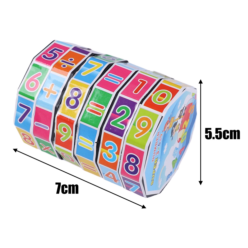 Kids Mathematics Numbers Magic Cube / Children Mathematics Calculate ...