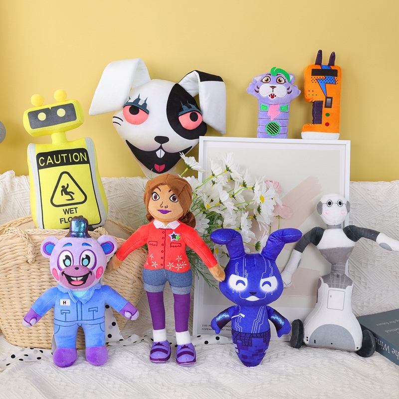 Security Breach Fnaf Ruin Plush Toy Midnight Destruction Series Cartoon ...