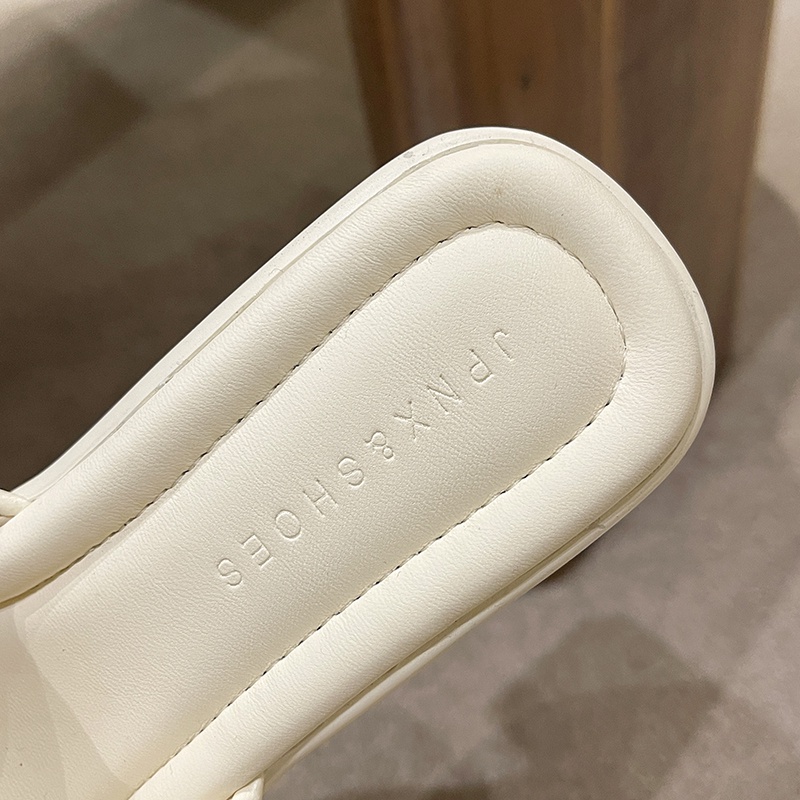 Women Heels Sandals Simple Fashion Atmosphere Comfortable Non-slip ...