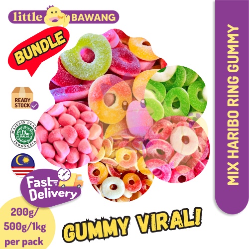 Halal Mix Gummy Turkey Viral 200g 500g 1kg Per Pack | Shopee Malaysia