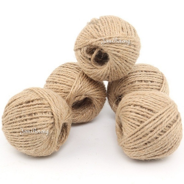 TALIGUNI JUTE ROPE Natural Jute Hemp Linen Rope Twine String Cord Shank ...