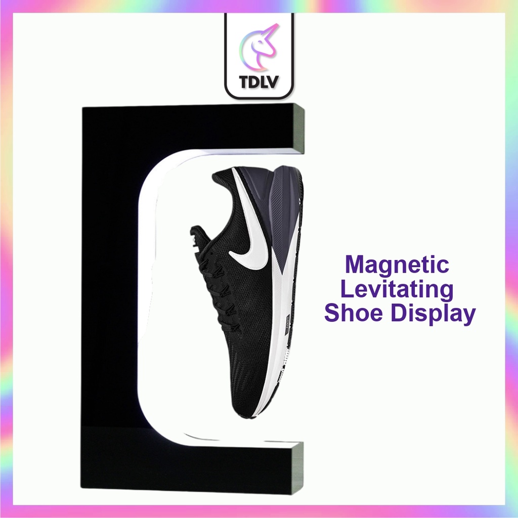 TDLV Magnetic Floating Shoe Display Stand Levitation Sneaker Holder ...