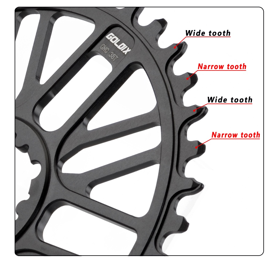 Chainring GXP SRAM DIRECT MOUNT Narrow Wide Teeth Single Speed ...