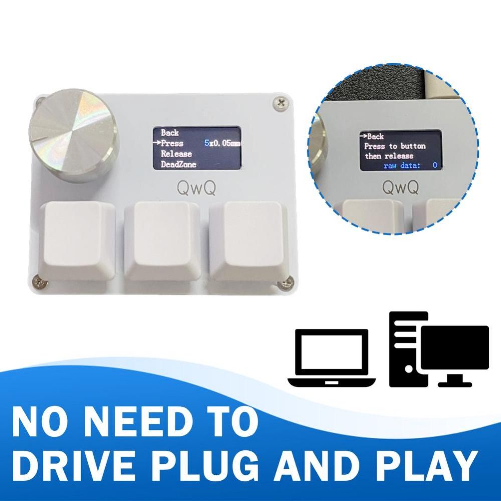 Sayobot O3C OSU Keypad Macro Mechanical Keyboard IPS Color Screen Knob ...