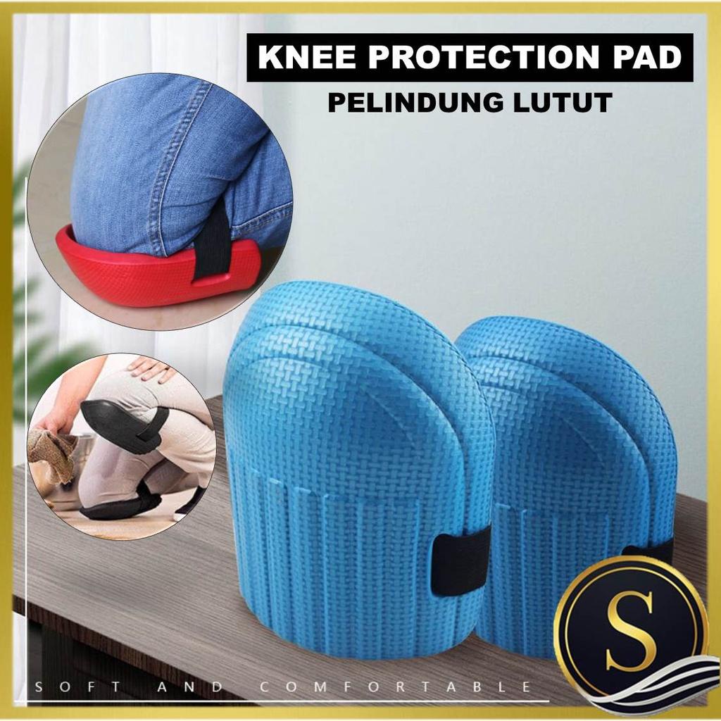 Knee Protection Pad 1 Pair Working Gardening Flexible Soft Foam Padding ...