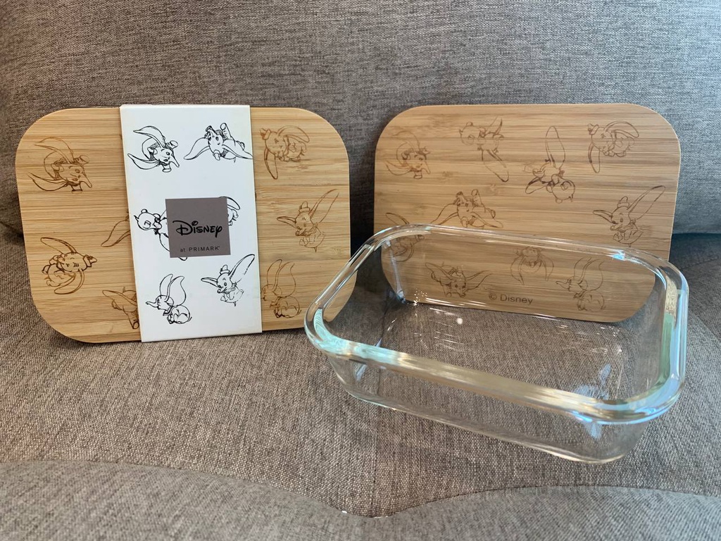 Primark Disney Dumbo Glass Lunchbox | Shopee Malaysia