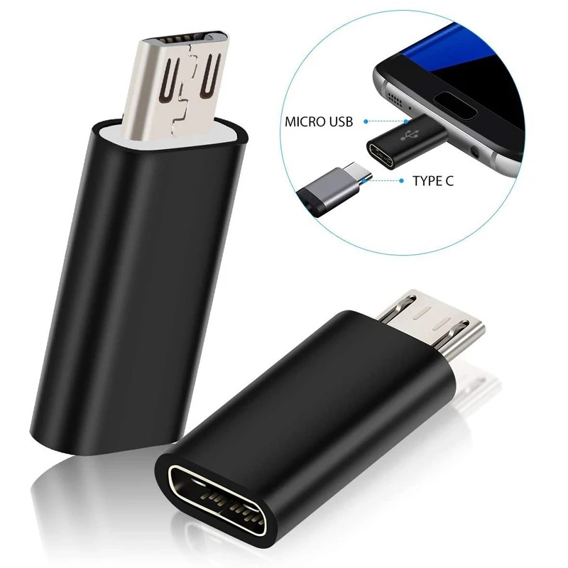 [ Featured ] Mobile Phone Charging Connector USB Type C Female To Micro ...
