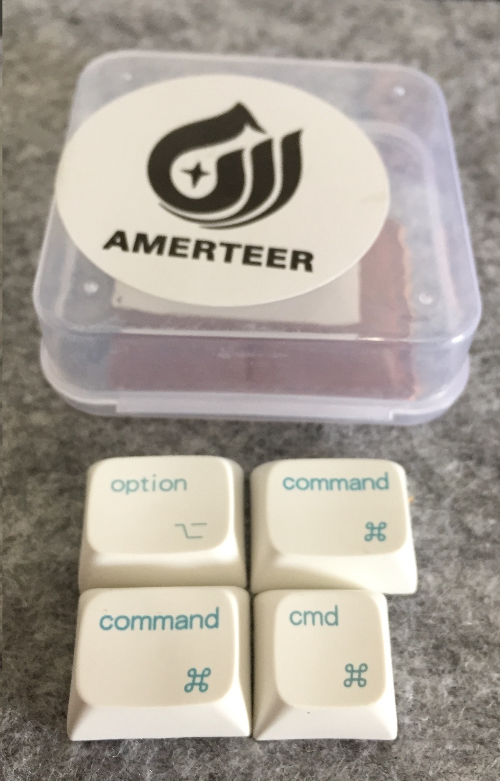 For Mac 4 Keys Keycap Set XDA/MDA Profile PBT Dye-Sub For Mechanical ...
