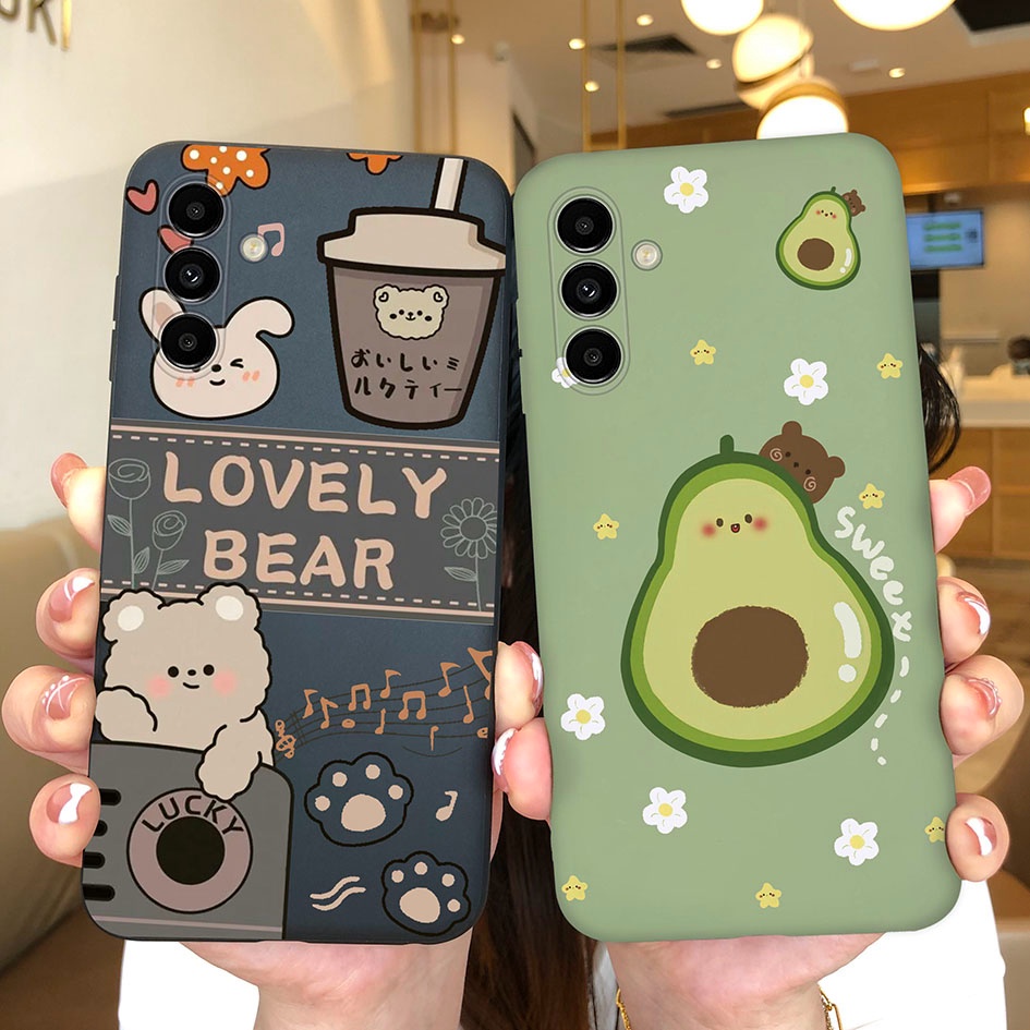 Case For Samsung Galaxy M14 5G Capa Fashion Matte Shockproof Pilot ...