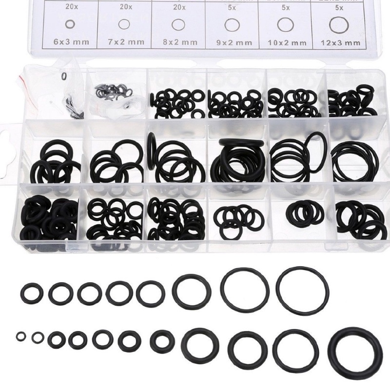 225Pcs Professional Watertightness Oil Resistance O-Ring/Home O Rings ...