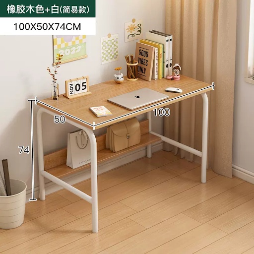 Shopping 100 / 120 / 140cm Study Table With Drawer And Multi Storage ...