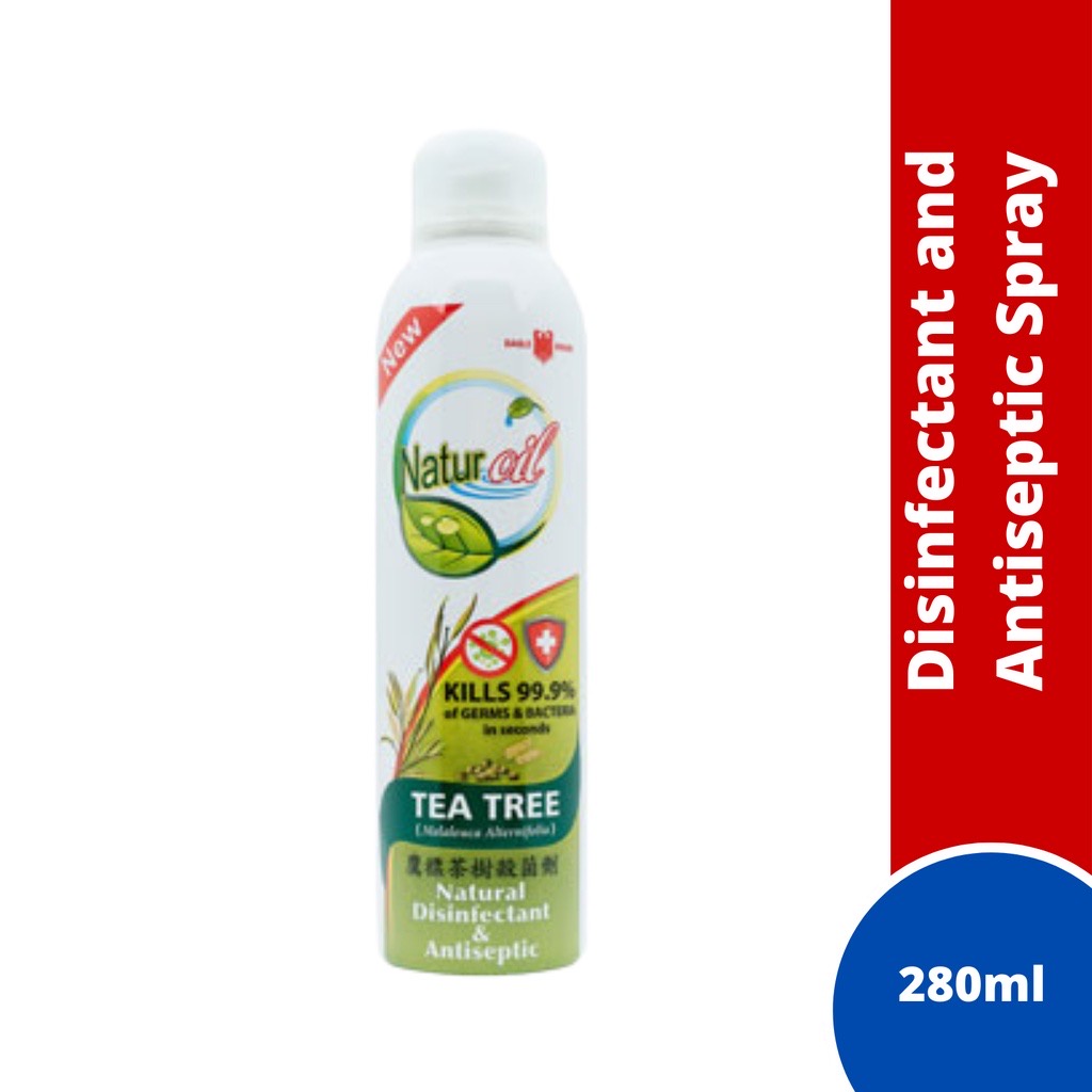 Eagle Brand Natural Disinfectant Tea Tree Spray 280ml | Shopee Malaysia