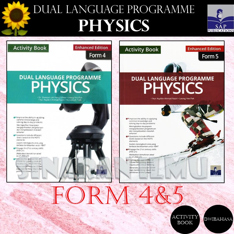 DUAL LANGUAGE PROGRAMME PHYSICS ENCHANCED EDITION ACTIVITY BOOK FORM 4 ...
