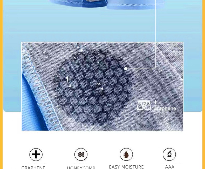 4PCS/Set Boxers Ice Silk Man Underwear Boxer Graphene Men Underpants ...