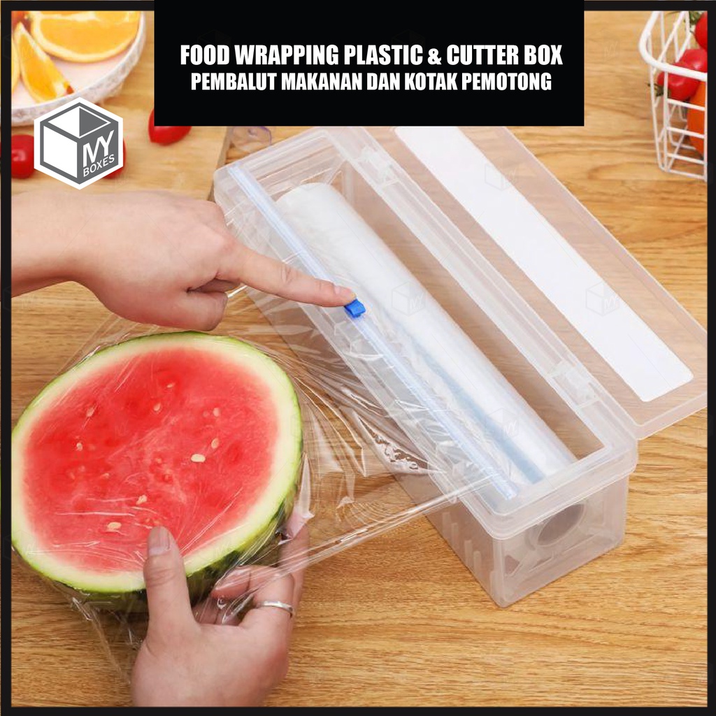 MYB Cling Film Cutting Box 保鲜膜切割器 Kotak Pemotong Pembalut Plastik ...
