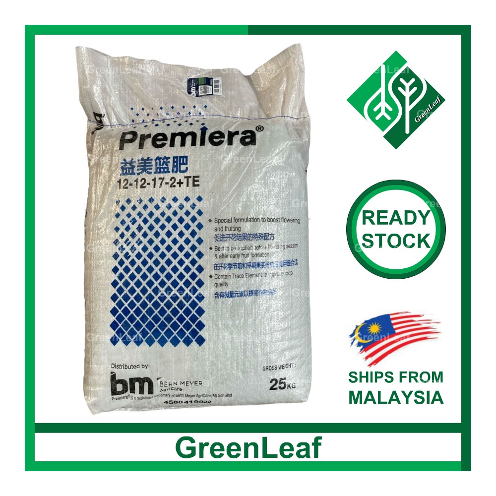 25KG Premiera Blue 12-12-17-2 +TE Behn Meyer Trace Element Magnesium ...