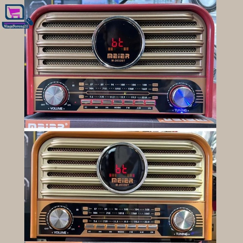 LED Display Classic Wooden Retro Rechargeable FM AM SM MP3 Radio USB SD ...