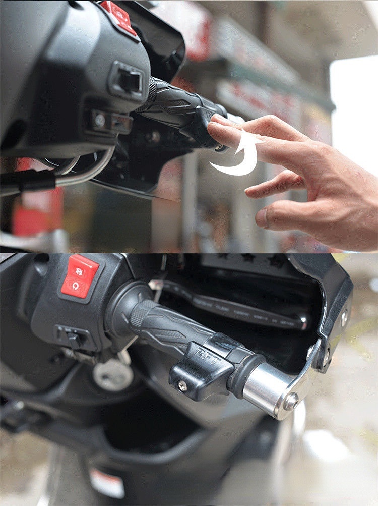 Motorcycle Throttle Booster Handle Grips Clip Cruise Control Throttle ...