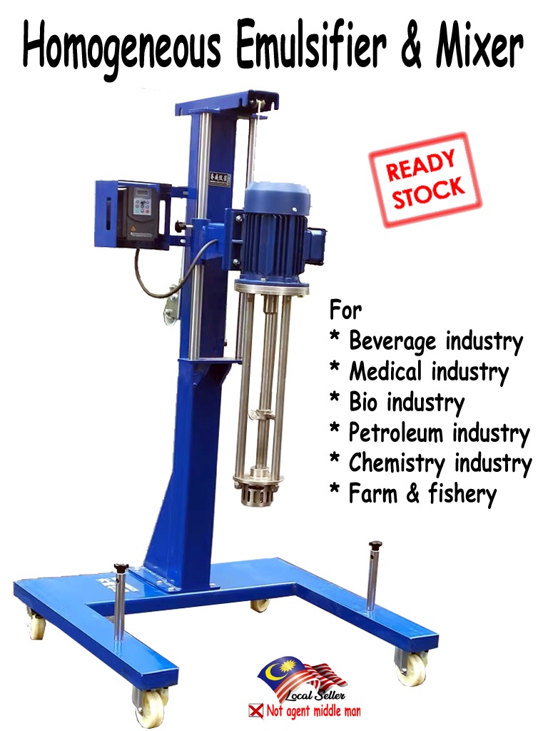 Homogeneous Emulsifier, Mixer/ Homogenizer/Shearing / Pengemulsi ...