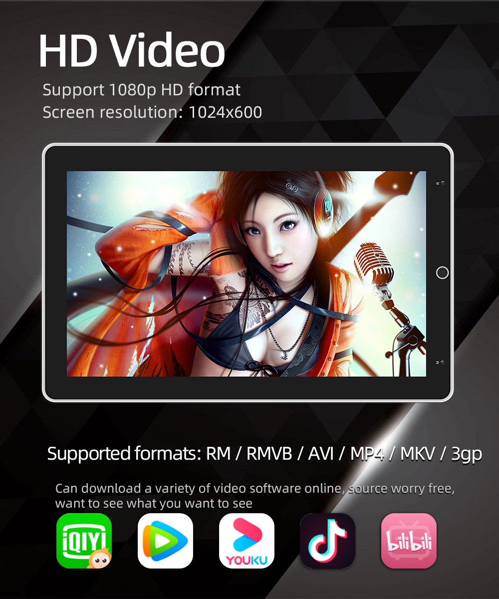 EVEAN 4GRam+32G Android 12 Rotate Vertical Screen WIFI Car Radio Stereo ...