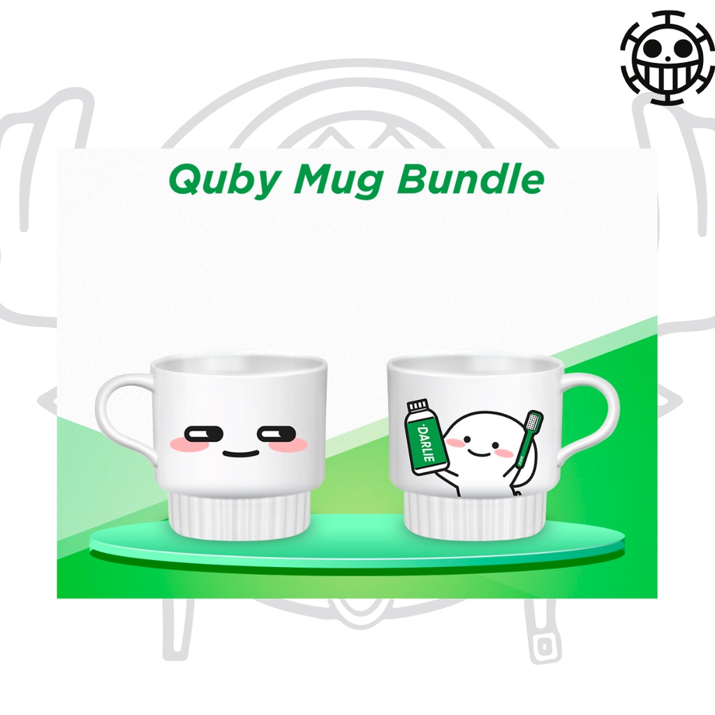 Quby Collection CNY Chinese New Year Stackable Mug Darlie Premium Set ...